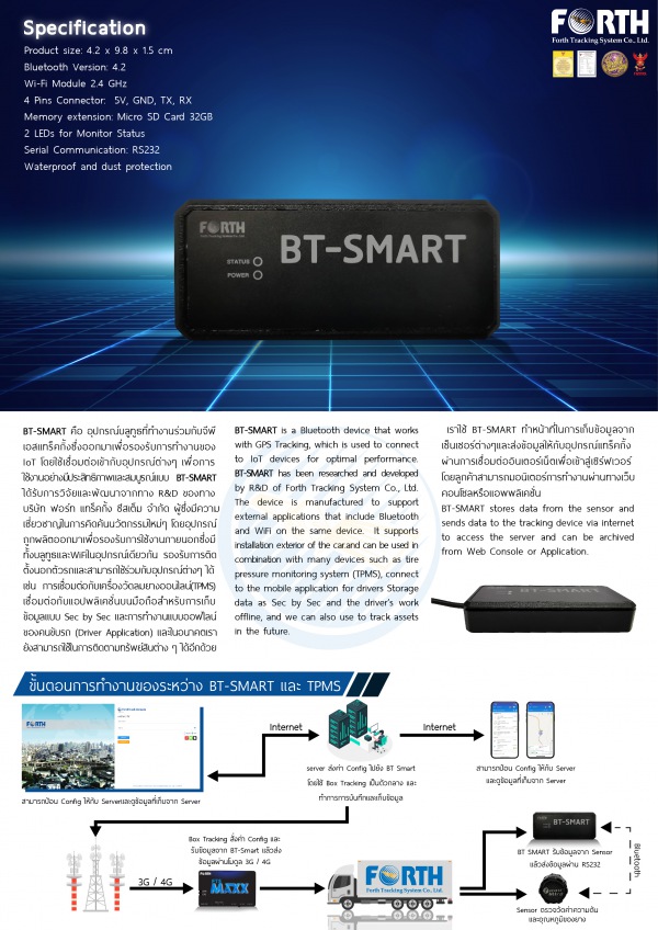 BT-SMART - ForthTrack
