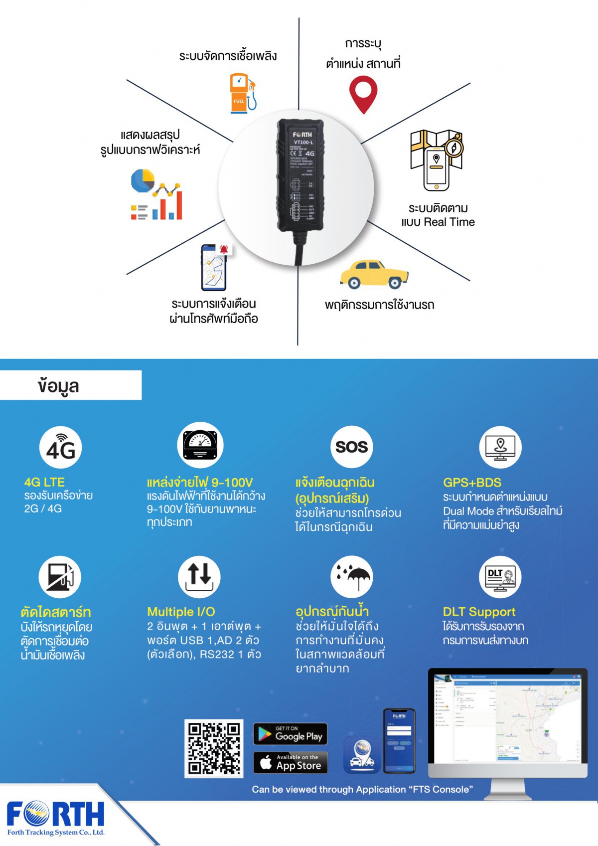 GPS Forthtrack | Brochure